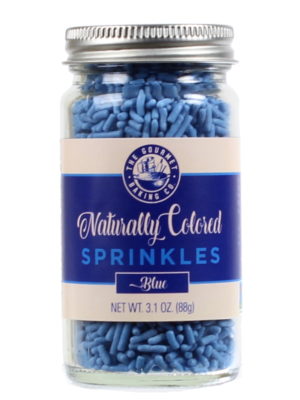 Naturally Colored Blue Sprinkles – Pepper Creek Farms