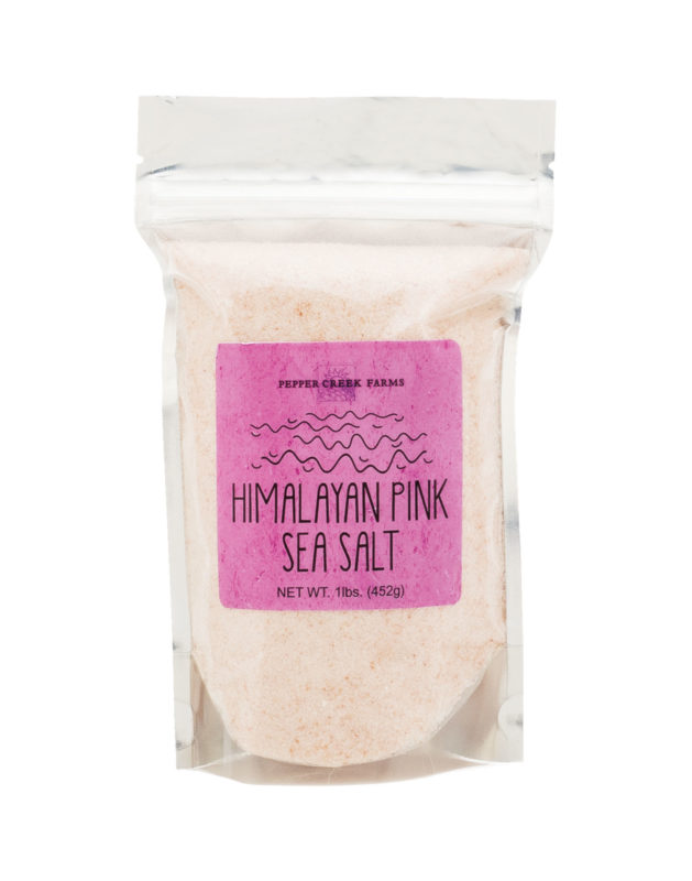 Himalayan Pink Sea Salt – Fine (1lb Bag) – Pepper Creek Farms