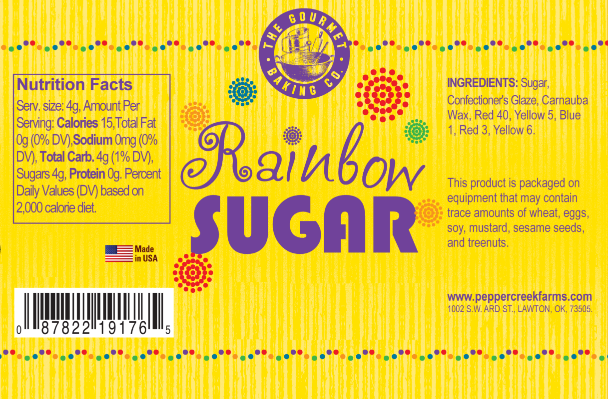 Rainbow Con AA Sugar Blend Bulk – Pepper Creek Farms