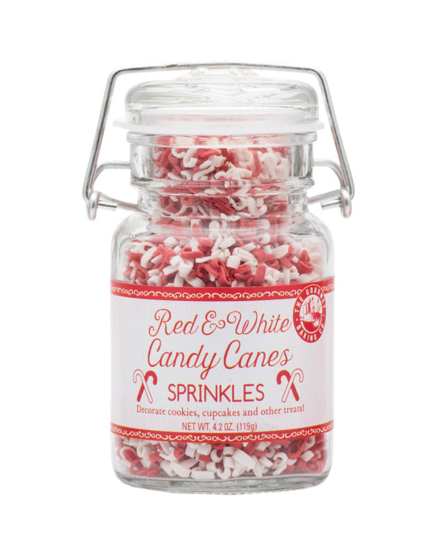 Red & White Candy Cane Sprinkles – Pepper Creek Farms
