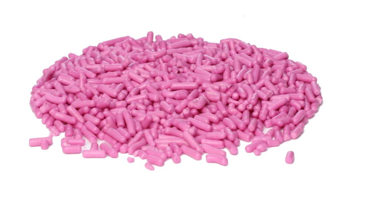 Naturally Colored Pink Sprinkles Bulk – Pepper Creek Farms