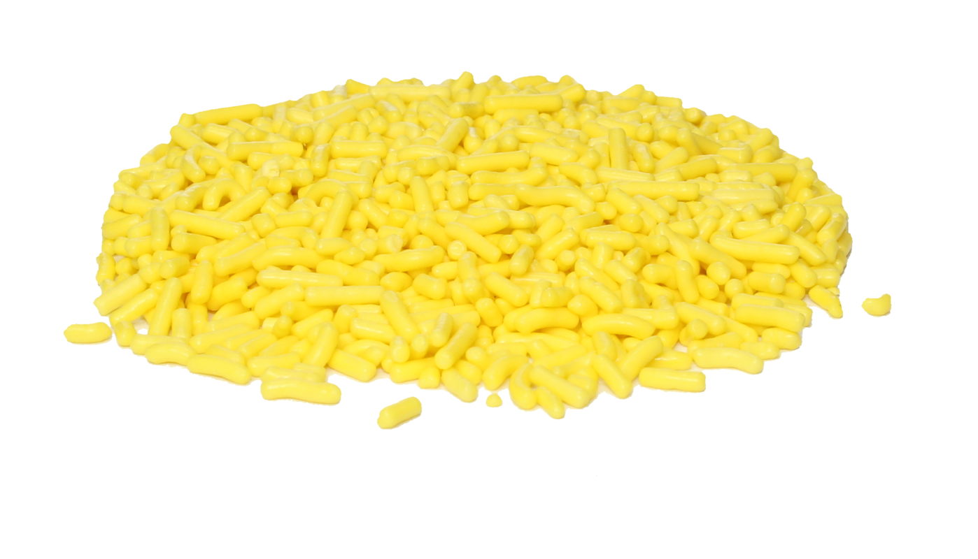 Naturally Colored Yellow Sprinkles – Pepper Creek Farms
