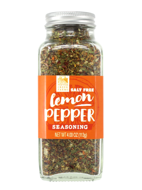 Salt Free Lemon Pepper Seasoning – Pepper Creek Farms